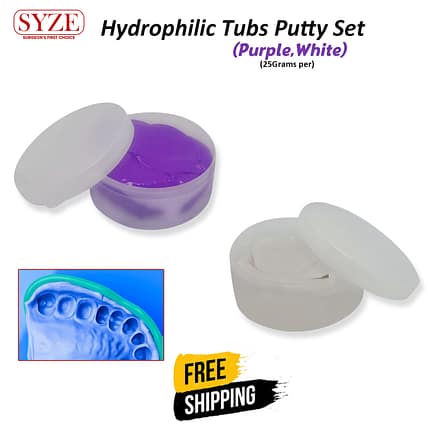 Hydrophilic Firmer Dental Impression Putty Tube Mold Silicone – Dental ...