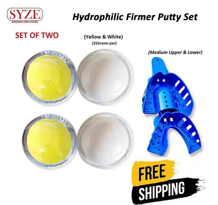 Putty Set Silicone Molding Dental Compound Kit Impression Putty’s ( 25g ...