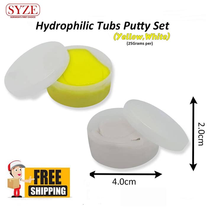 Hydrophilic Firmer Dental Impression Putty Tube Mold Silicone – Dental ...