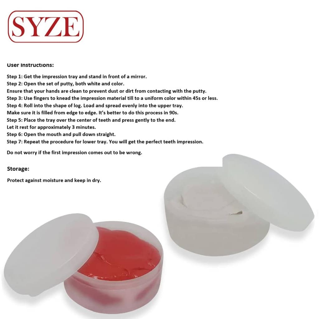 Professional Dental Impression Molding Putty Custom Teeth Mold – Dental ...