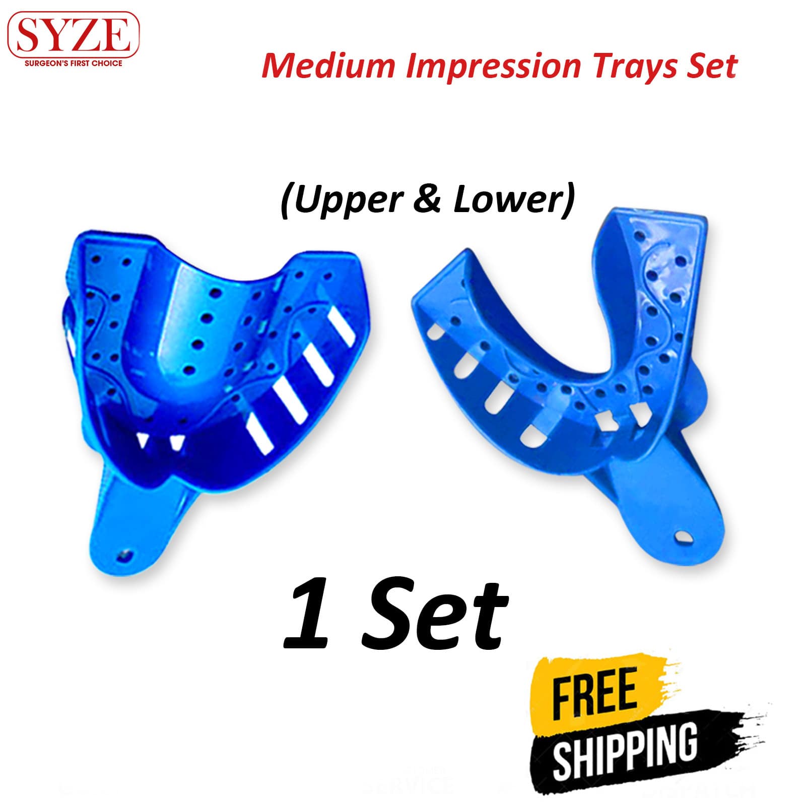 Professional Portable Disposable Medium Upper & Lower Dental Teeth ...